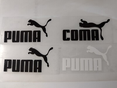 🐾 Puma Logo Decals: 2" Each - Iron-On Elegance! | eBay