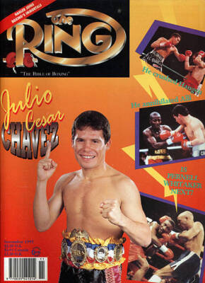 Julio Cesar Chavez Ring Boxing Magazine Cover Photo 1 | eBay