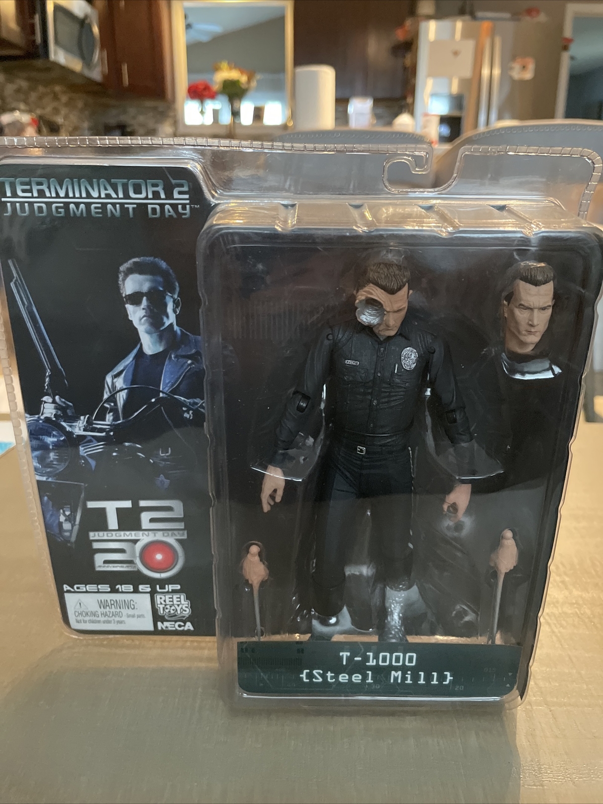 Neca Terminator 2 T-1000 Steel Mill Figure Bnib Authentic | eBay