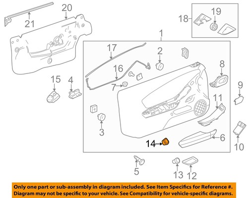 GM OEM 07-15 Aura Door Interior Trim-Trunk Lid Switch Bezel 15853222 | eBay