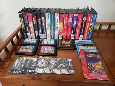 INSTRUCTIONS ONLY! SGG - Sega Genesis Games (MAKE A BUNDLE - PICK YOUR ...