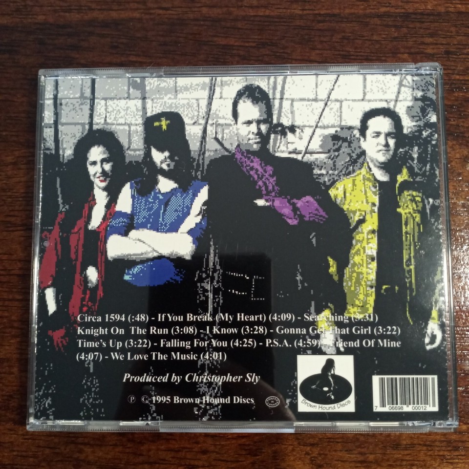 CHRISTOPHER SLY Self Titled CD Audio Album Pop Rock Music Brown Hound ...