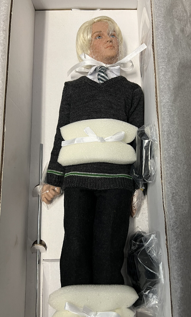Harry Potter 17 " Tonnor Doll DRACO MALFOY at HOGWARTS NEW IN THE BOX ...