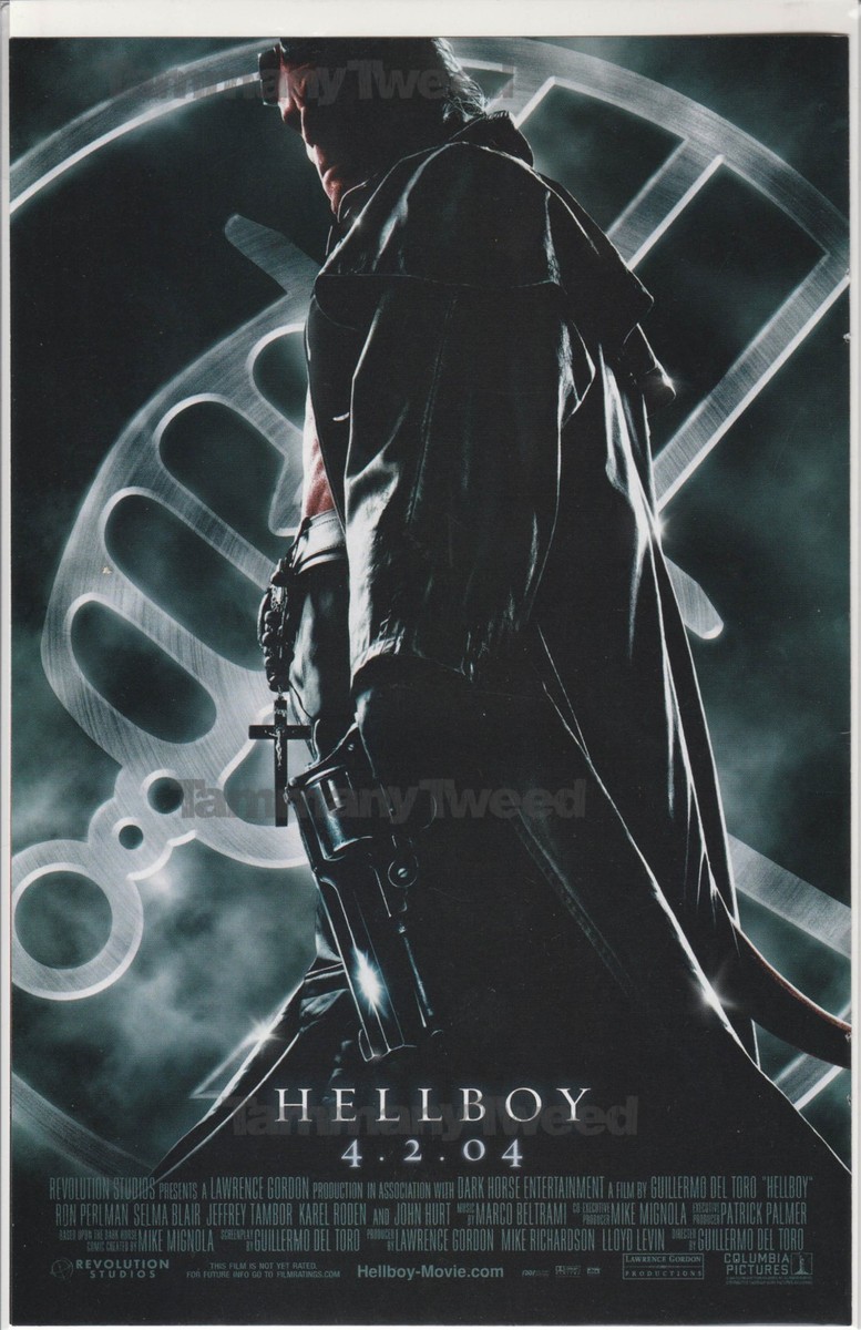 Afiche De La Película Hellboy 2004 Hellboy (2004) Movie Poster