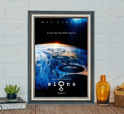 Signs (2002) Movie Poster, Classic Movie Signs Poster | eBay