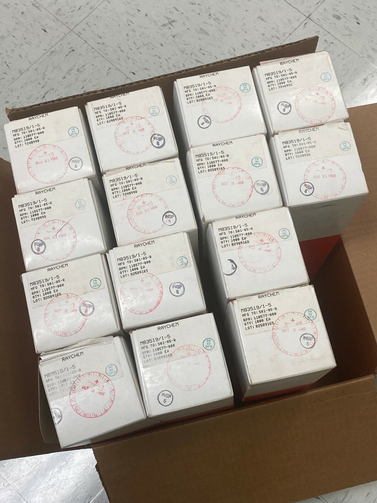 (Ref #25) Raychem solder sleeves S01-05-R - Lot of 100 | eBay