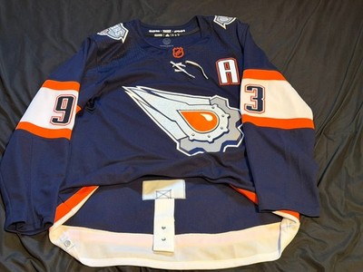 Oilers Adidas INDO Jersey Prime Green Reverse Retro RR 2.0 RNH Size 54 ...