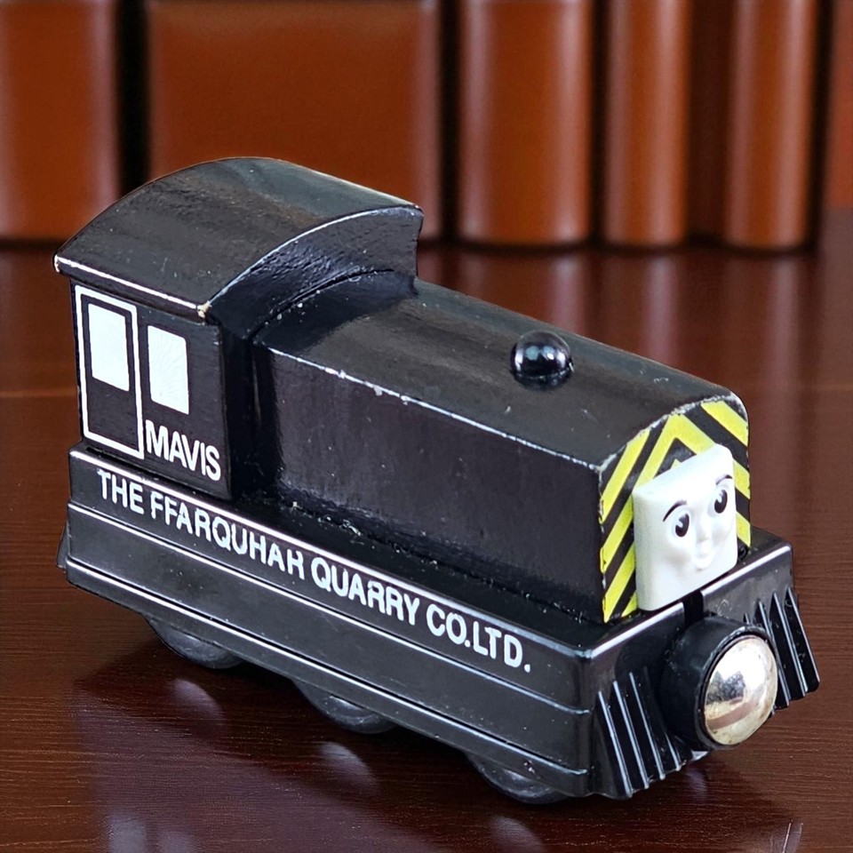 VTG Thomas & Friends Wooden Railway MAVIS Train Ffarquhar Quarry Engine ...