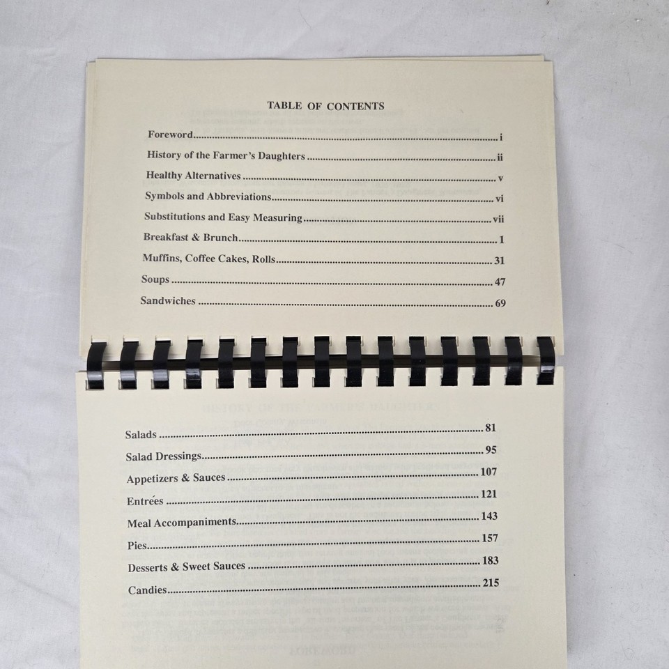 Ephraim Wisconsin Cookbook The Farmers Daughters Restaurant Door County ...