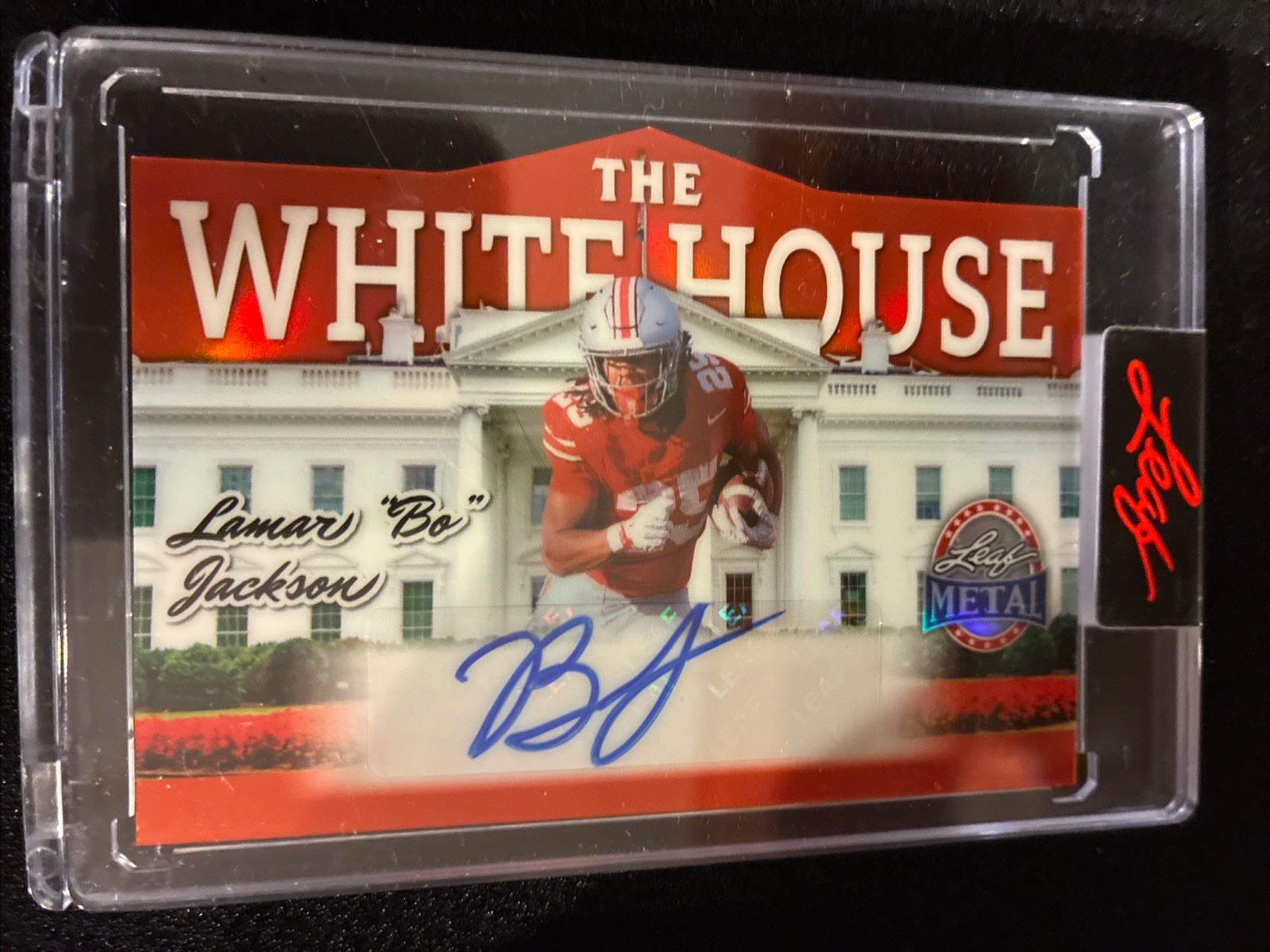 2026 Leaf Metal Presidents Day LAMAR BO JACKSON Auto The White House ...