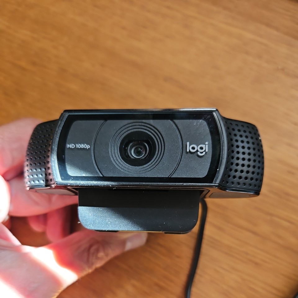 Logitech Pro Cam HD C920 webcam HD 1080p, 30fps, Black | eBay