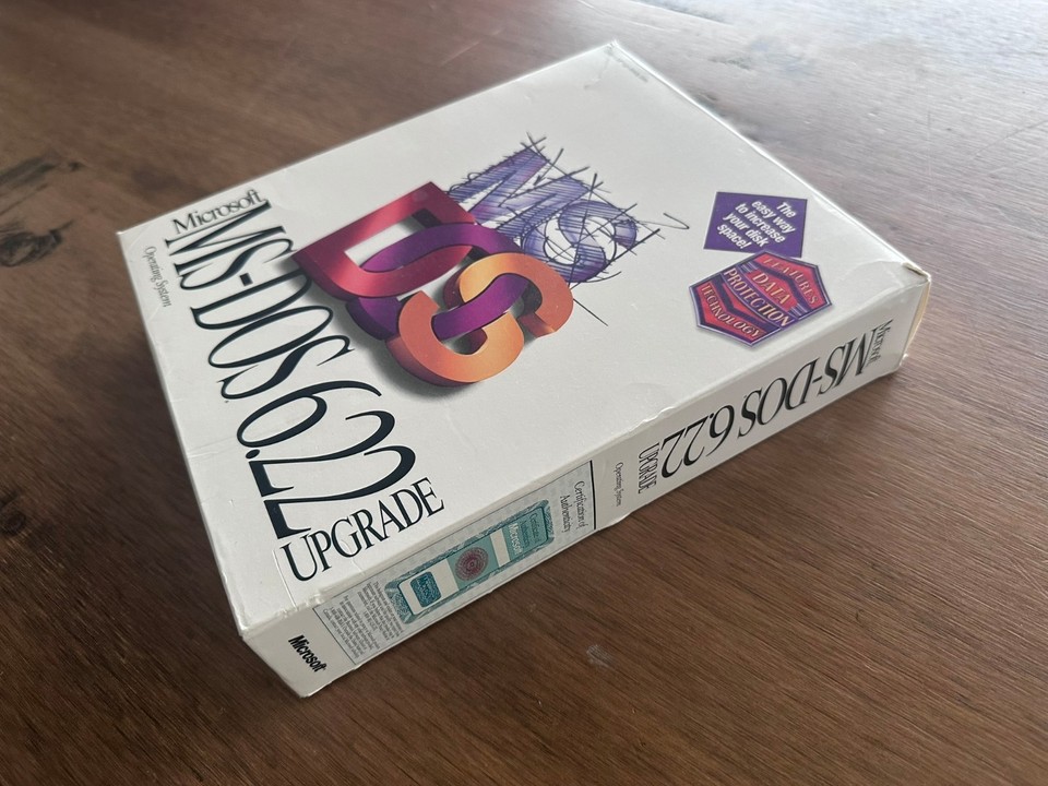 Microsoft MS-DOS 6.22 - Boxed - VGC | eBay