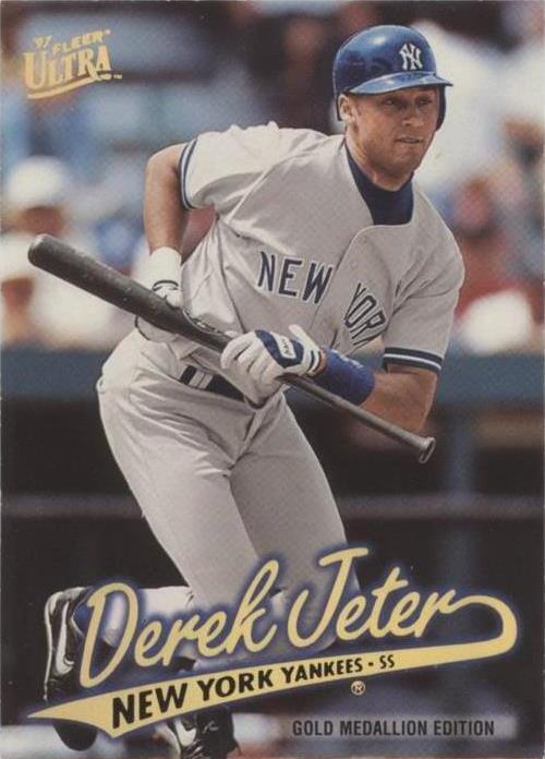 1997 Fleer Ultra - Derek Jeter #G99 Gold Medallion Edition for sale ...