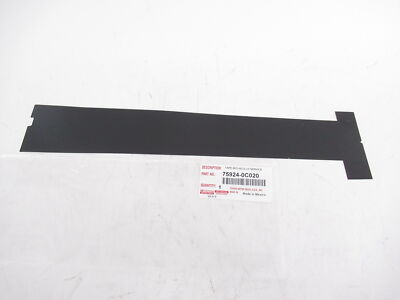 Genuine OEM Toyota 75924-0C020 Driver Side Black Out Tape no.2 | eBay