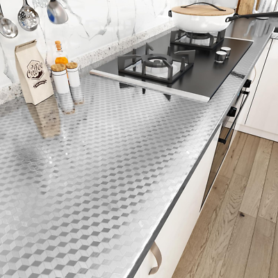 Stainless Steel Contact Paper Transform Your Countertop In Minutes
