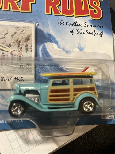 Johnny Lightning Surf Rods Hod Rod Panel Wagon | eBay