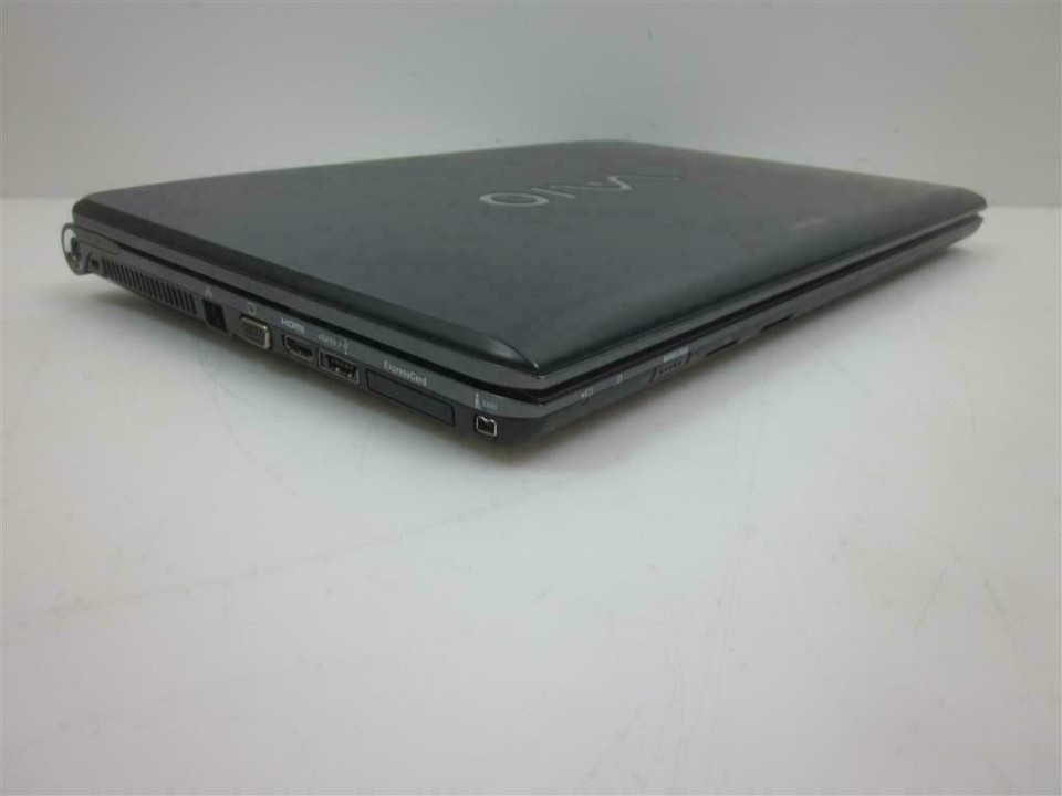 Sony VAIO INTEL CORE I7-Q740 1.73 GHz 16.4IN 320GB 8GB Ram Win10 Nvidia ...