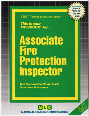 NEW Associate Fire Protection Inspector Test Practice Passbook Upcoming ...