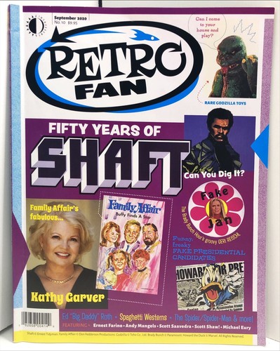 Retro Fan Magazine 10 September 2020 Shaft Brady Bunch Godzilla Toys ...
