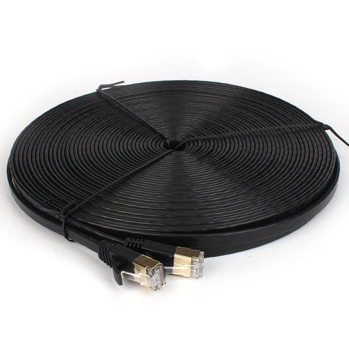 30M CAT-7 10 Gigabit Ethernet RJ45 S/STP Shielded 600MHz Patch Lan ...