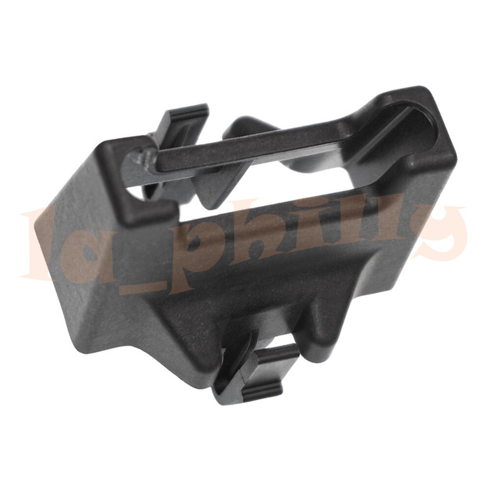 Black For MINI F55 F56 F57 Bonnet Hood Lock Anti-Tamper Shield ...
