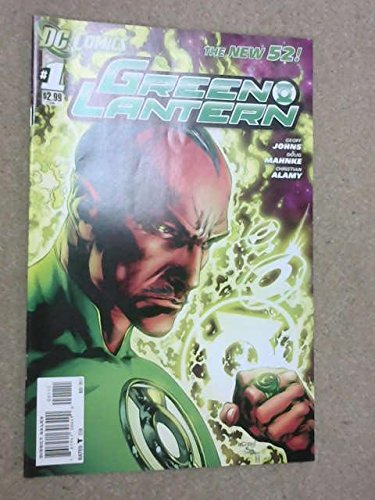 GREEN LANTERN #1 THE NEW 52 SINESTRO PART 1 GEOFF JOHNS NM 1ST PRINT | eBay