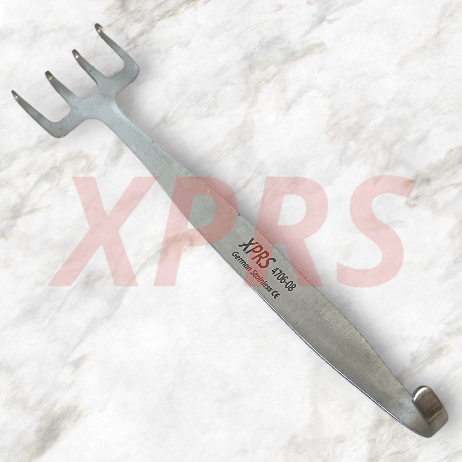 Set of 2 Freeman Facelift Retractors, 7", Offset 4-Sharp Prongs, 1.5 ...