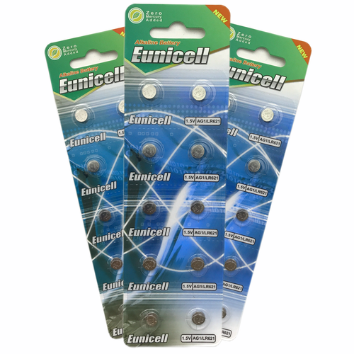 AG1 LR60 batteries x100 SR621SW 364 G1A LR621 L621 1.5v battery ...