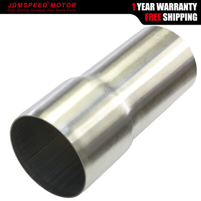 2.5" to 2.25" Stainless Steel Flared Exhaust Reducer Connector Pipe ...