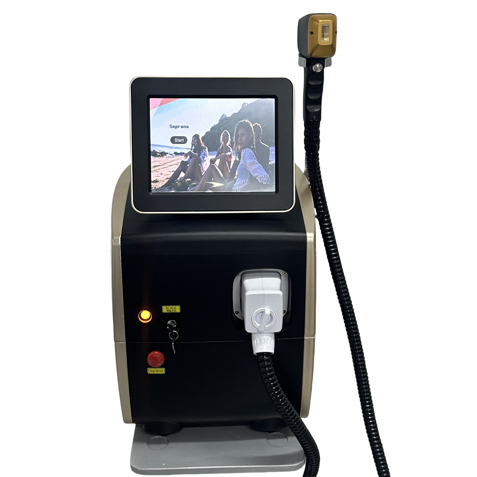 💹2024 alma Alexandrite Ice Soprano Titanium Diode Laser Hair Removal ...