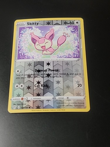 Skitty 141/189 - Reverse Holo Pokémon TCG Darkness Ablaze Pokemon Card ...