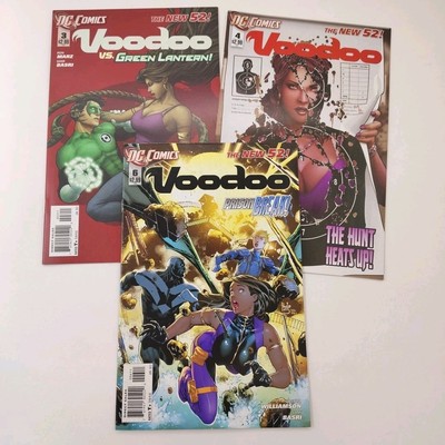 Voodoo #3, 4, 6 Lot of 3 F/VF DC Comics New 52 2012 -Buy 5 Get 1 Free ...