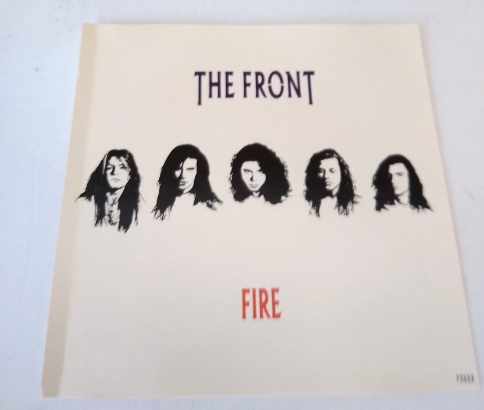 The Front - Fire Promo CD 1989 Vintage Metal Rock Vintage Rare | eBay