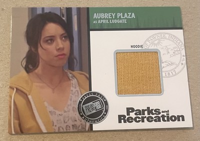 PARKS AND RECREATION AUBREY PLAZA APRIL LUDGATE R-AP2 MEMORABILIA ...