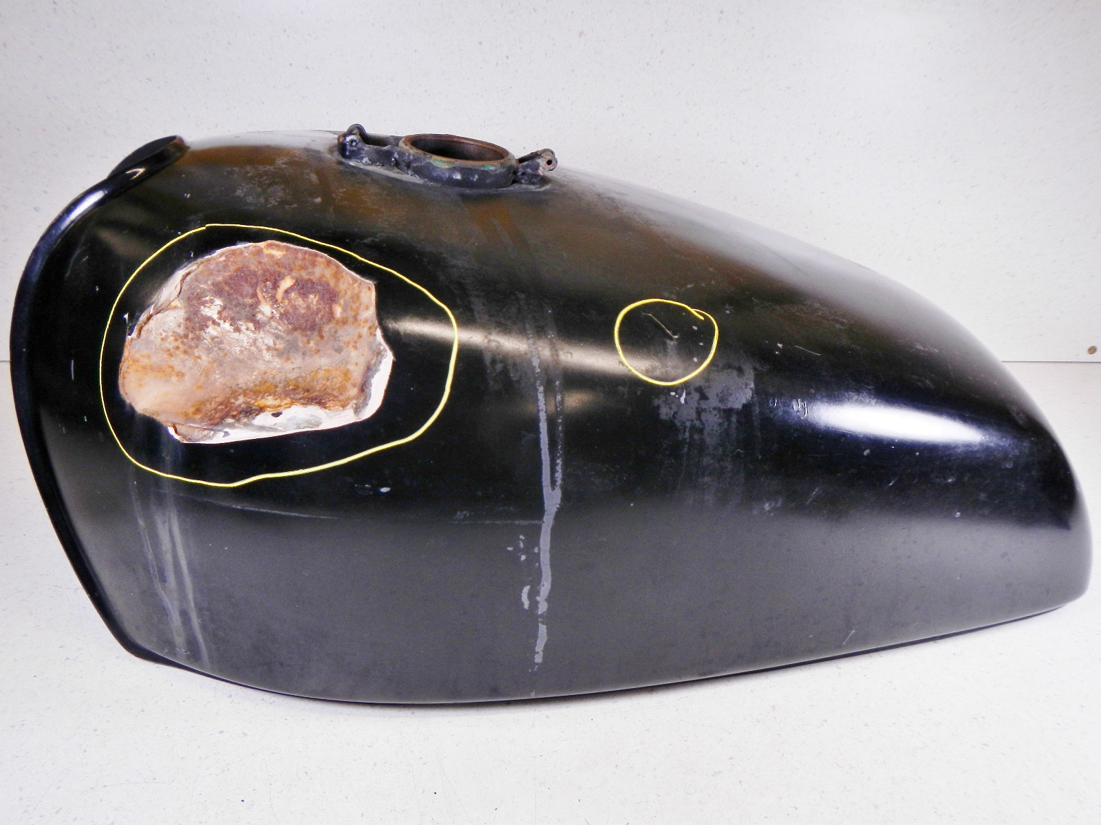 77 KAWASAKI KZ650 KZ650B GAS FUEL PETROL TANK | eBay