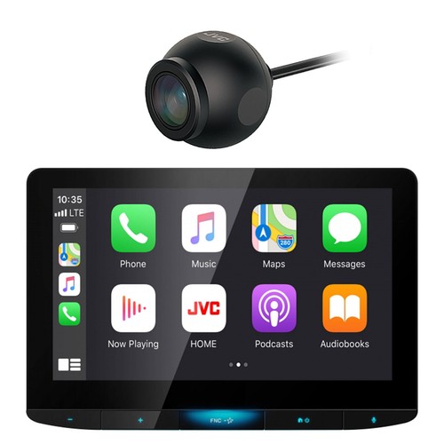 JVC 10.1" HD Touchscreen WiFi/HDMI/USB Bluetooth Receiver with Rear ...