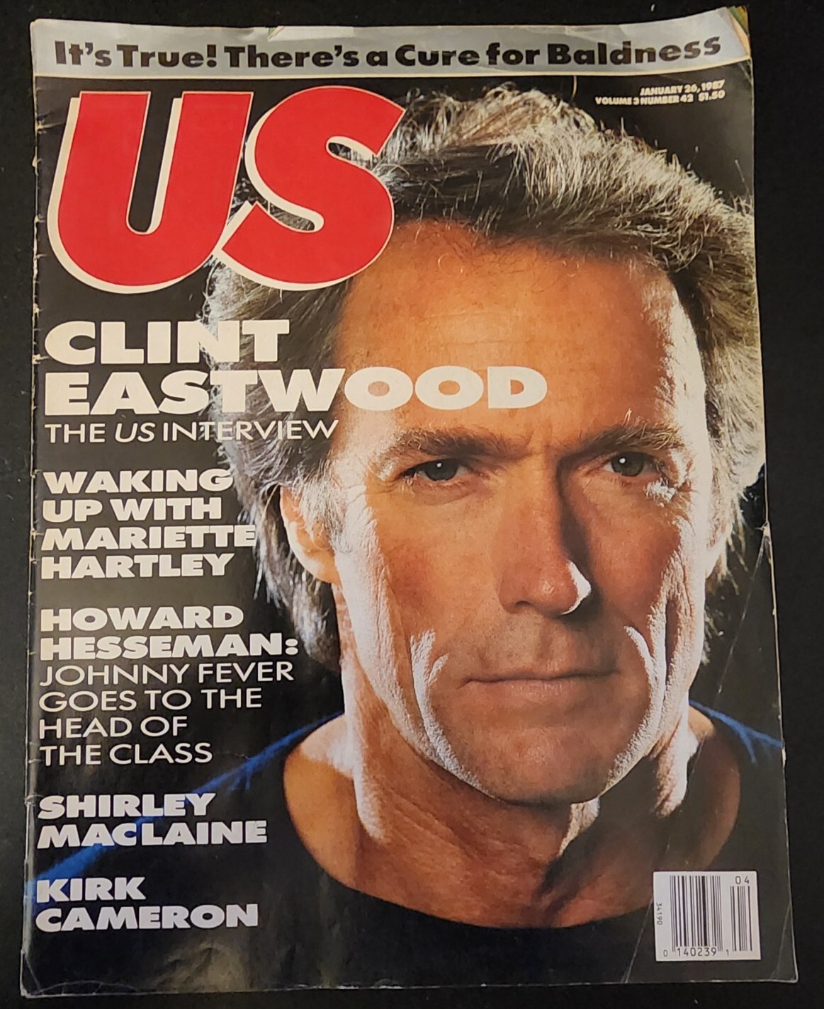 US Weekly Magazine January 26, 1987 Clint Eastwood Kirk Cameron B43 ...