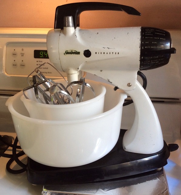 1950s Vintage Sunbeam Mixmaster Model 12 Stand Mixer Turquoise ...