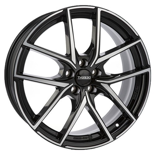 JANTES ROUES DEZENT TO DARK POUR AUDI A3 CABRIOLET 7.5X17 5X112 BLACK ...