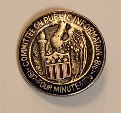 Vintage Committee On Public Information 1917 Four Minute Men 1918 ...
