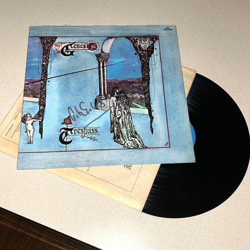 PETER GABRIEL GENESIS signed autographed TRESPASS VINYL BECKETT COA | eBay