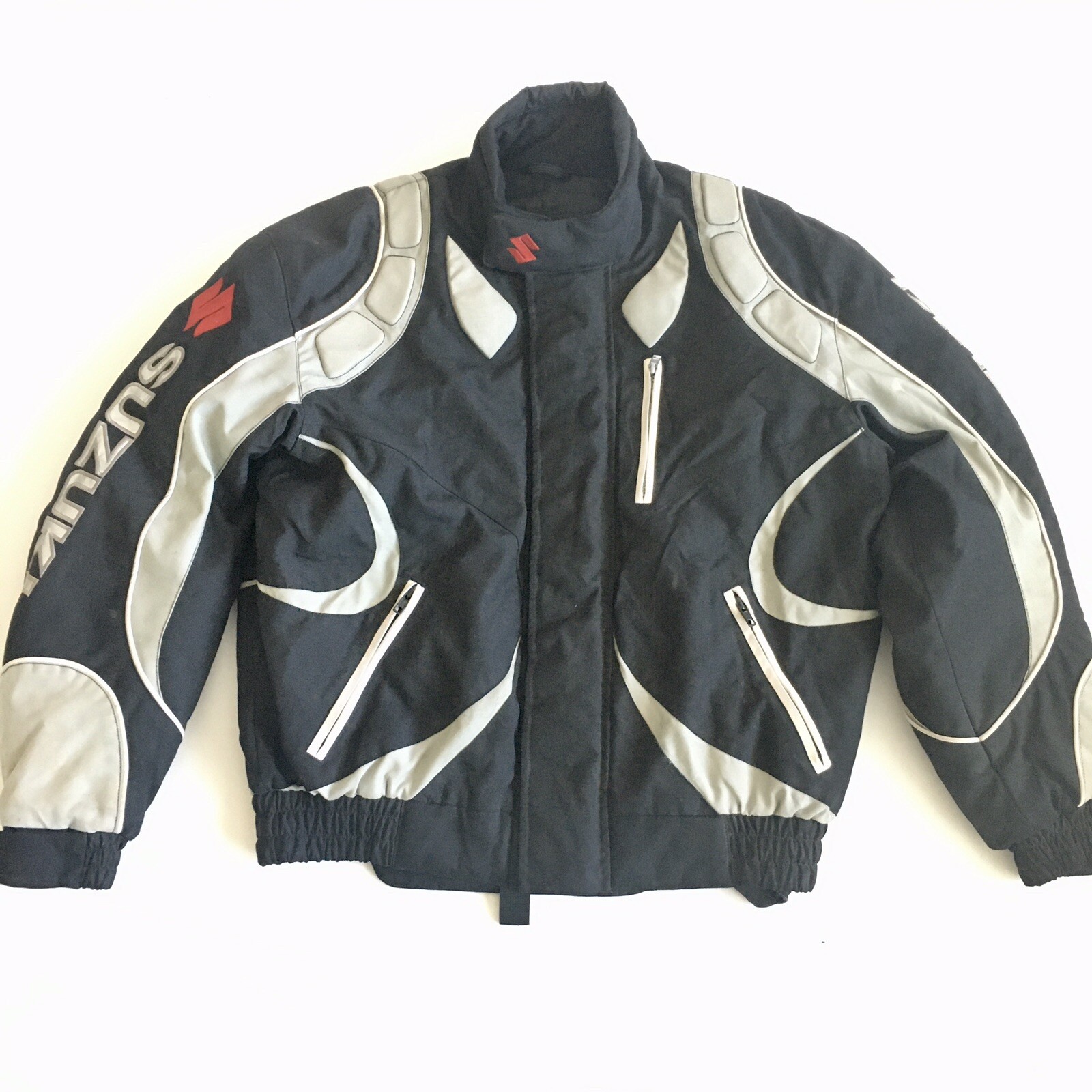 Suzuki Team Racing Vintage Y2K Men's Full Zip Black J… - Gem