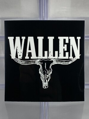 MORGAN WALLEN Music Decal Car Band Logo Sticker Laptop Country Music ...