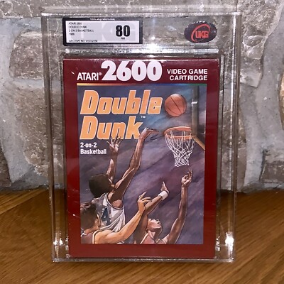 Brand New Atari 2600 Double Dunk Factory Sealed UKG 80 Graded Video ...