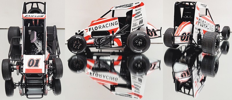KYLE LARSON 2022 FLORACING #01 MIDGET SPRINT CAR 1/18 ACME IN STOCK | eBay
