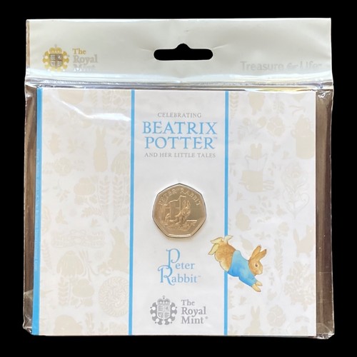 2020 Peter Rabbit 50p ROYAL MINT Fifty Pence Beatrix Potter Coin | eBay UK