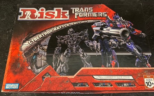 Risk Transformers Cybertron Battle Ed 2007 Complete BOARD Game Sealed ...