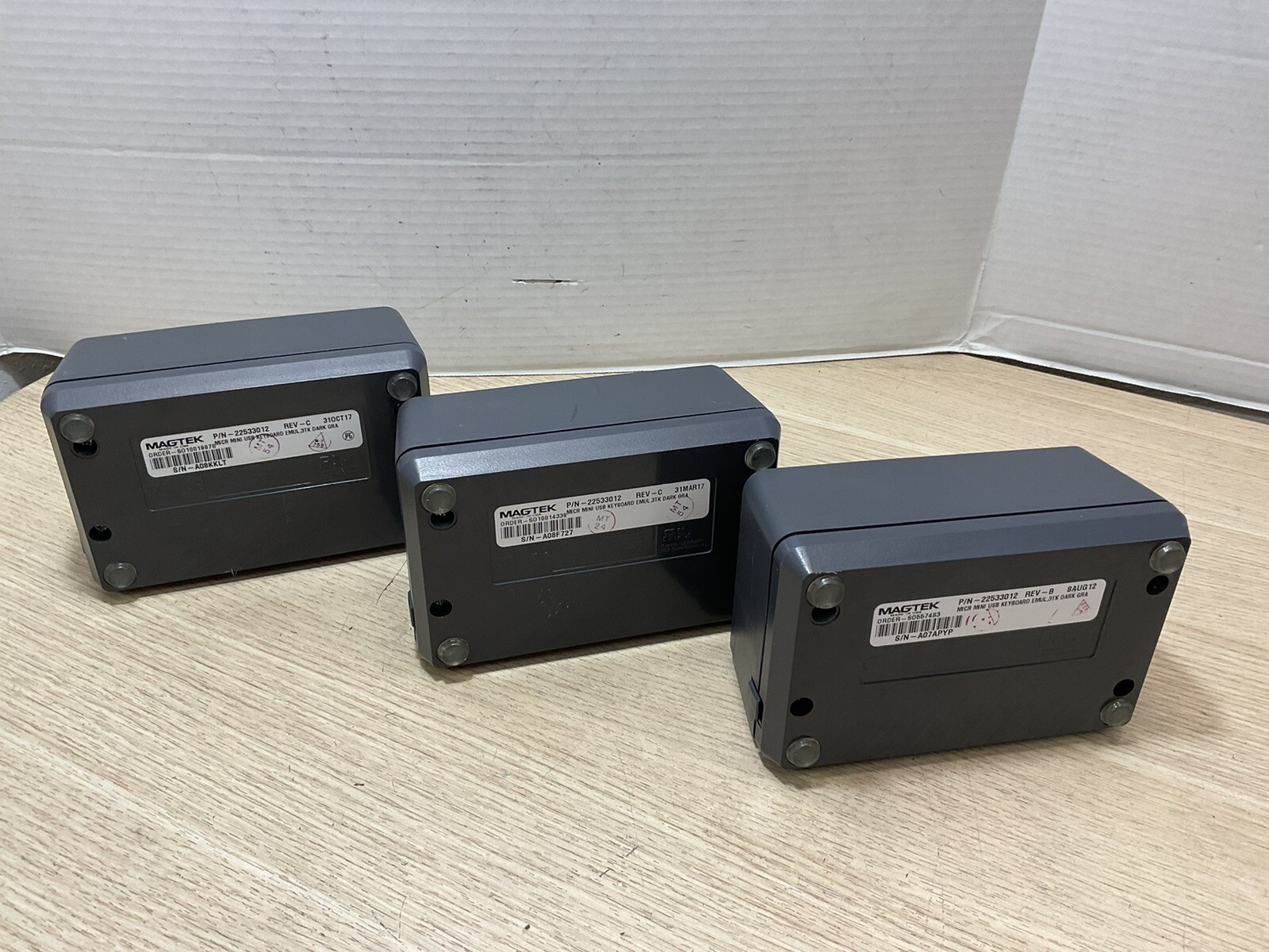 MAGTEK 22533012 USB CHECK READER SCANNER MINI-MICR MAGNETIC CREDIT CARD ...