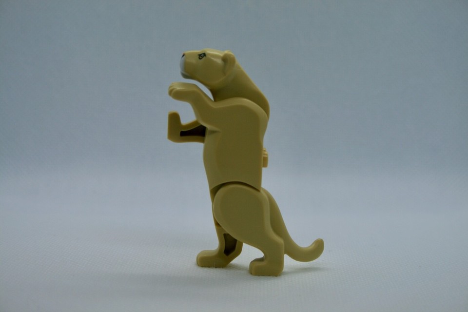 Lego Animal Tiger Leopard Lioness Black Panther Mountain Lion ...