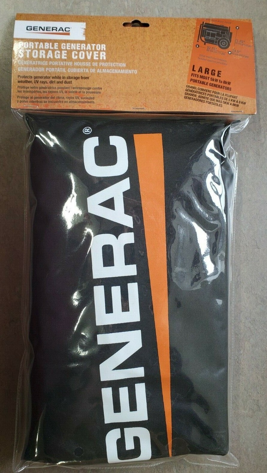 New Genuine OEM Generac 6811 Fits 5kW 8kW Portable Generator Storage ...